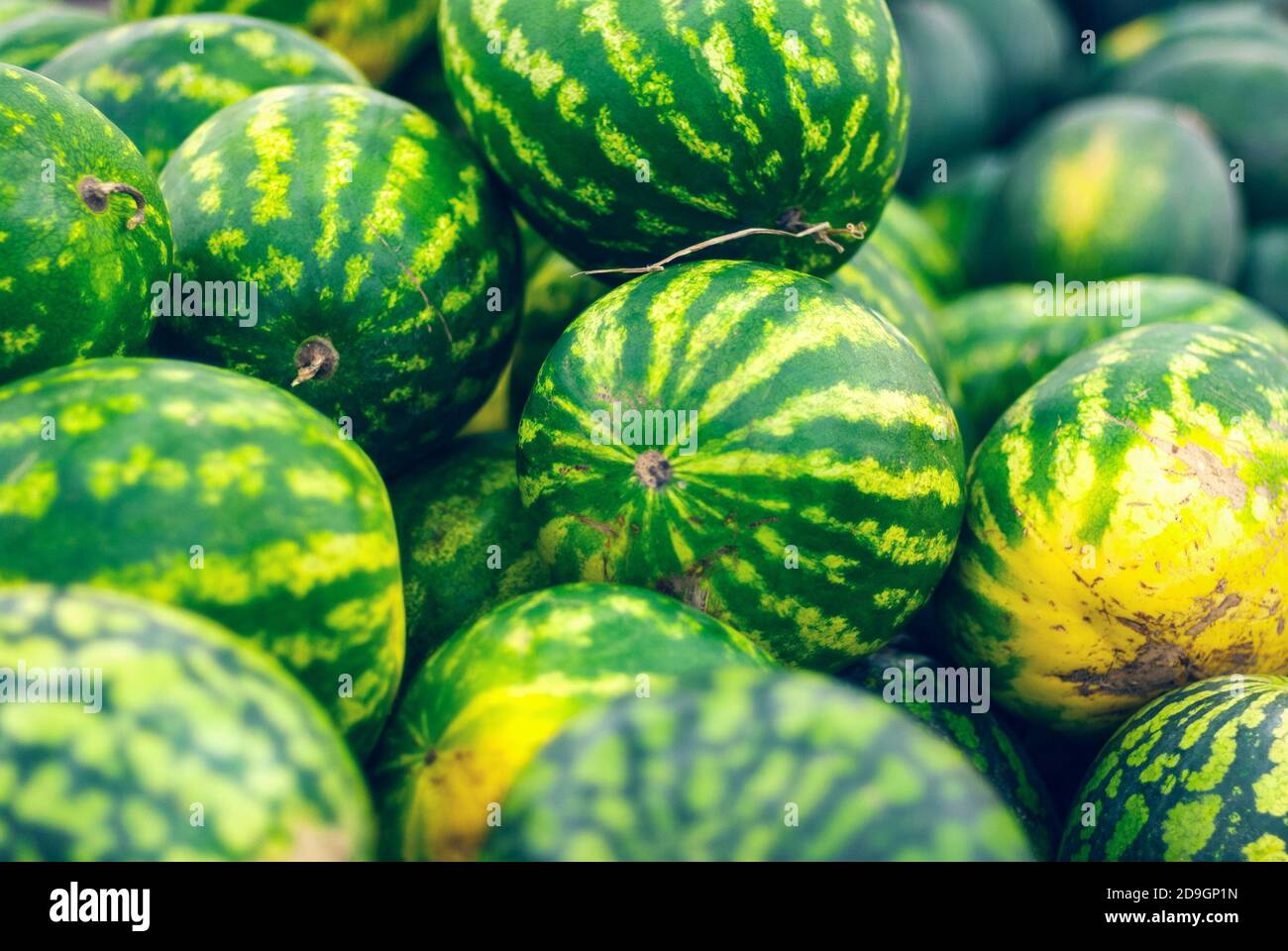 Watermelons grocery store hi-res stock photography and images - Alamy