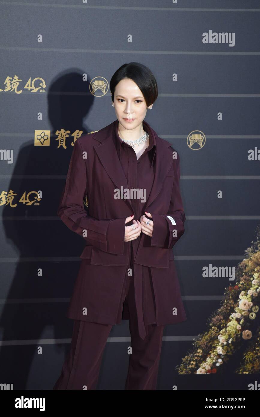 Taiwanese musician Faith Yang poses for pictures at the 2020 Golden ...
