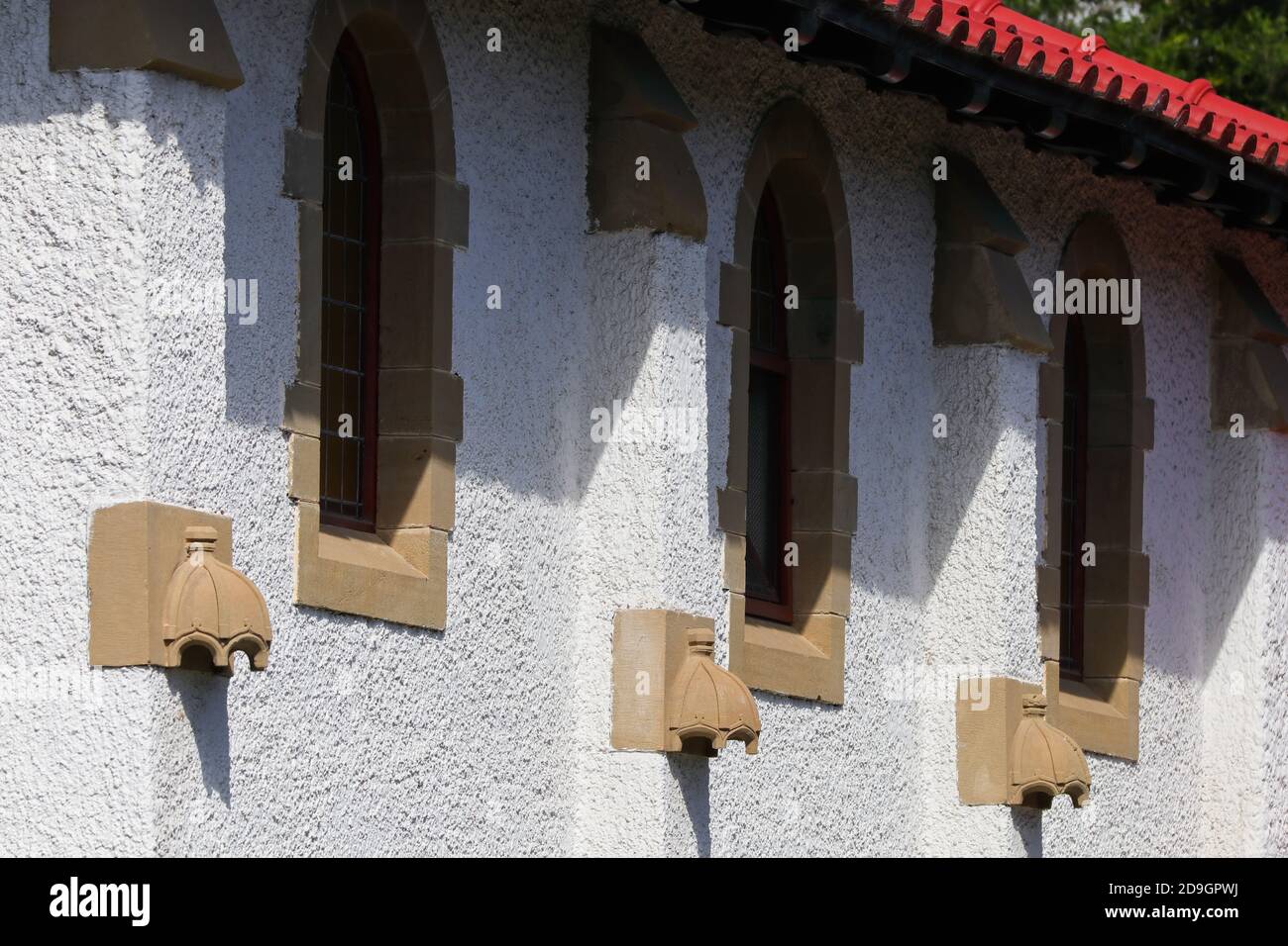 Close up arched church hi-res stock photography and images - Alamy