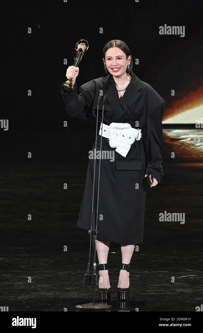 Taiwanese singer-songwriter, radio DJ, author, actress and artist Waa ...