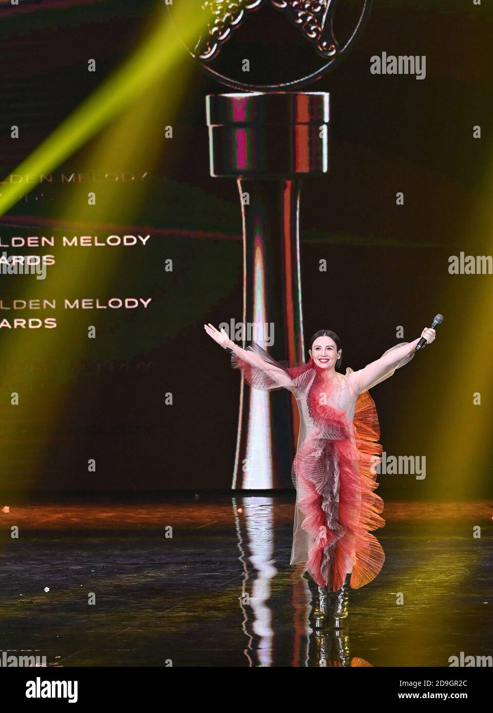 Taiwanese singer-songwriter, radio DJ, author, actress and artist Waa ...