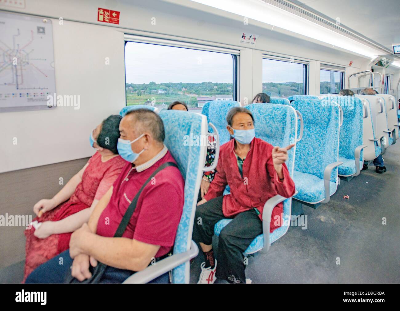 Photo taken between 30 September and 3th October shows fastest subway ...