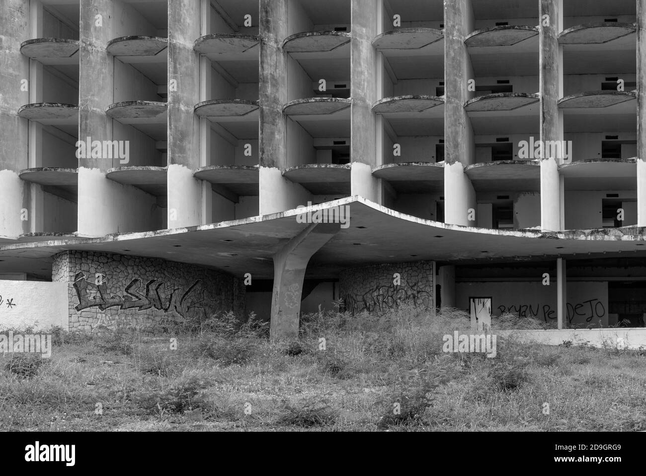 El Ponce, an abandoned resort in Ponce, Puerto Rico Stock Photo - Alamy