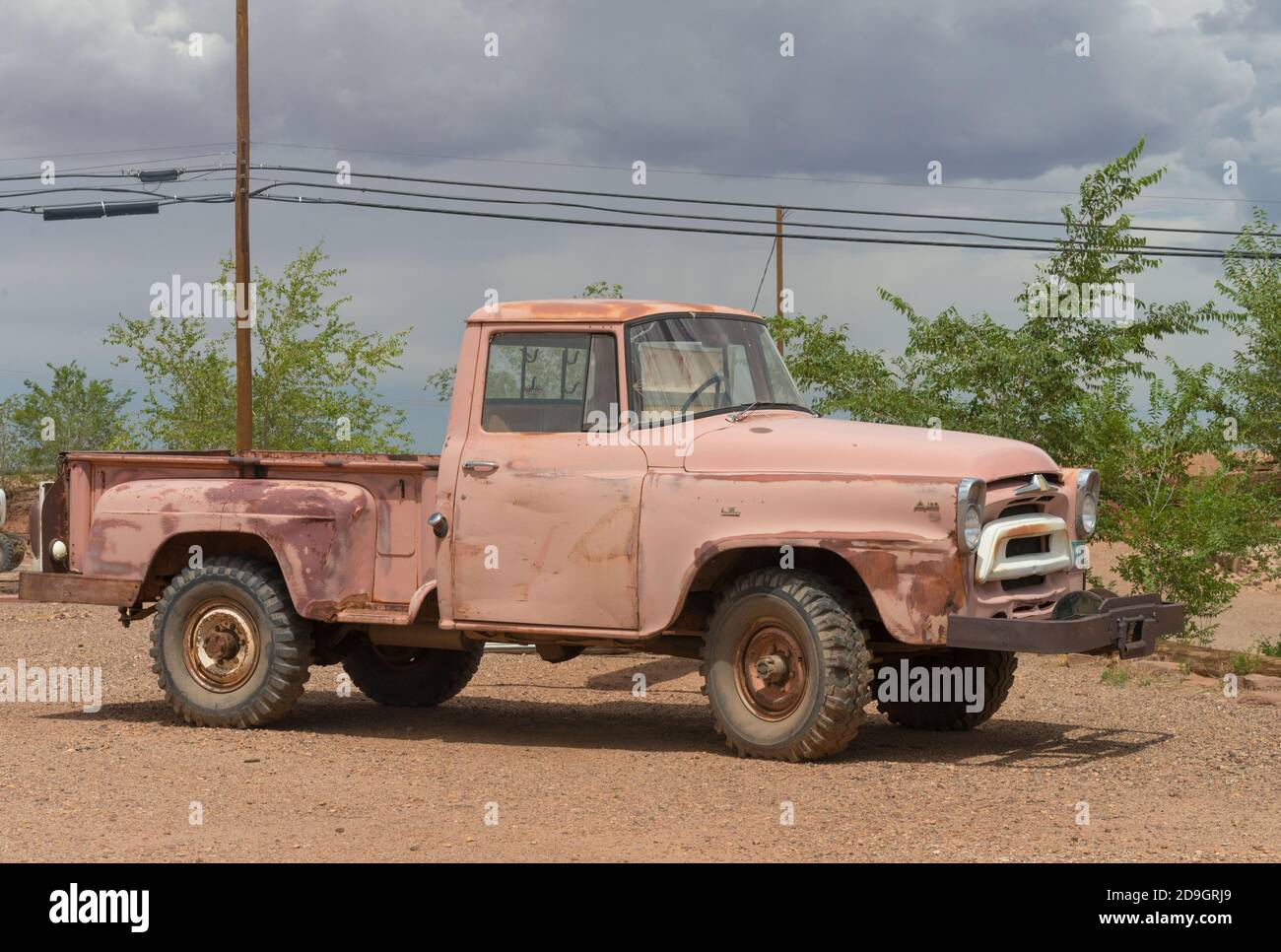 Pink pickup truck hi-res stock photography and images - Alamy