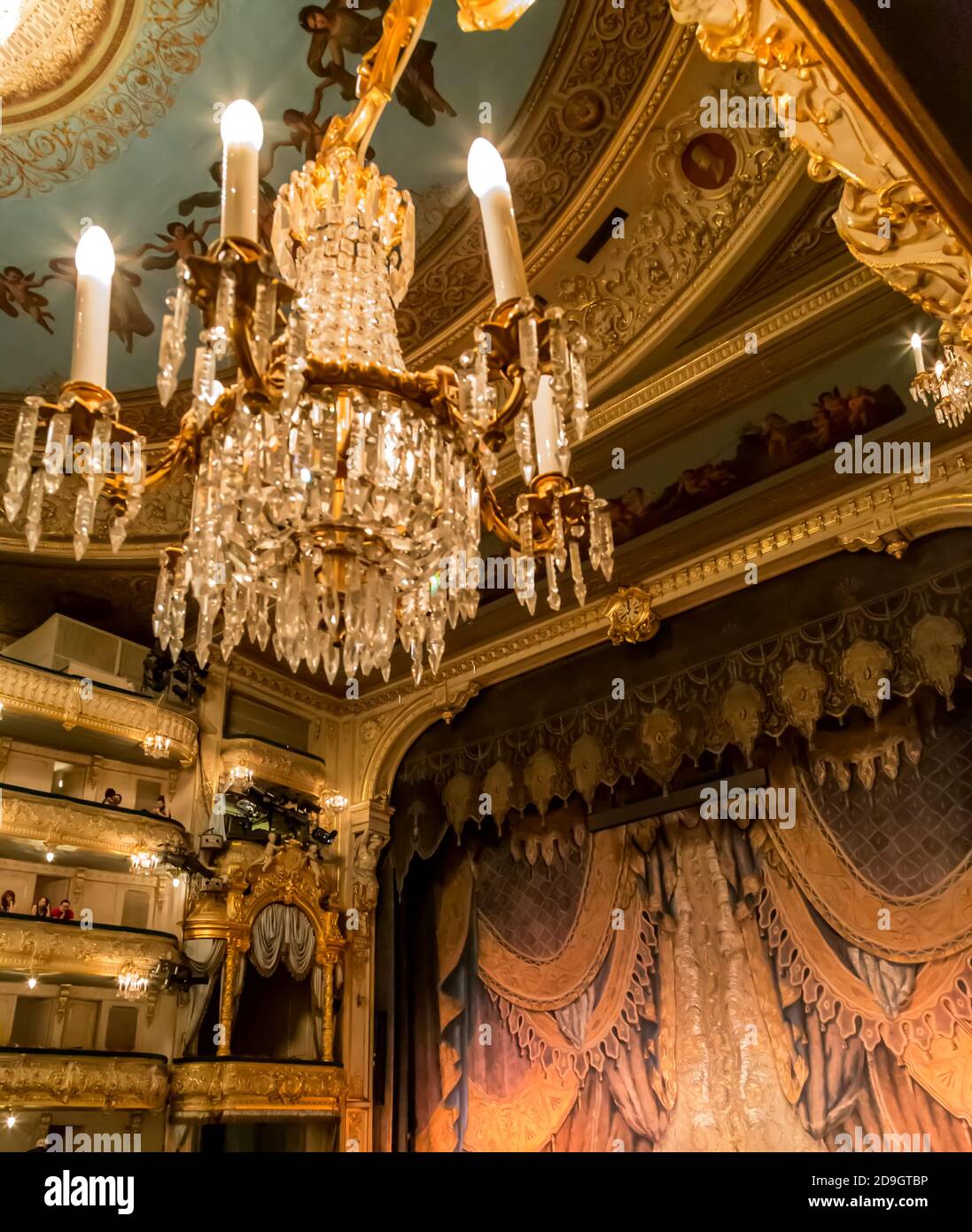Mariinsky theatre interior hi-res stock photography and images - Alamy