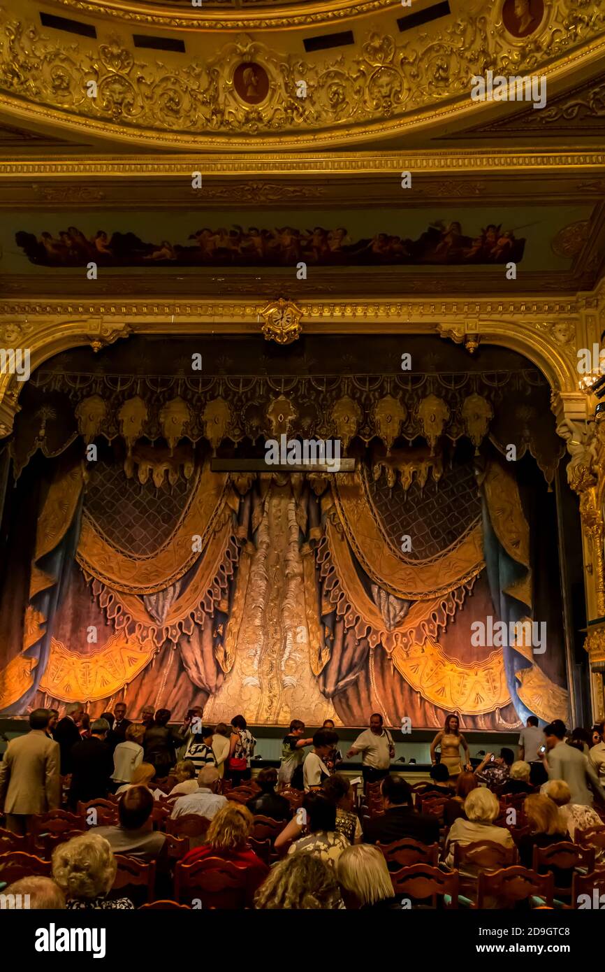 Saint-Petersburg, Russia, July 07, 2014: Mariinsky Theatre, The Concert ...