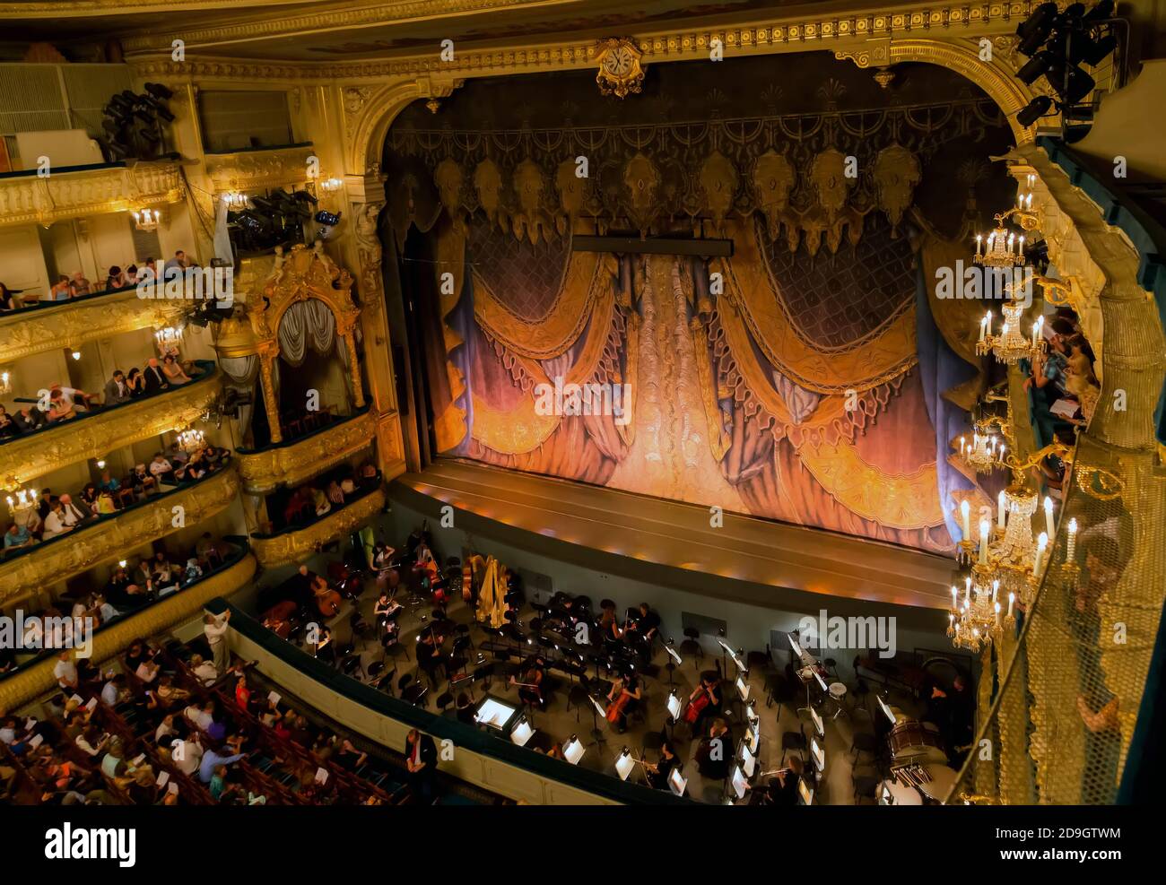 Mariinsky Theatre, historic theatre of opera and ballet in Saint Petersburg, Russia. Opened in ...