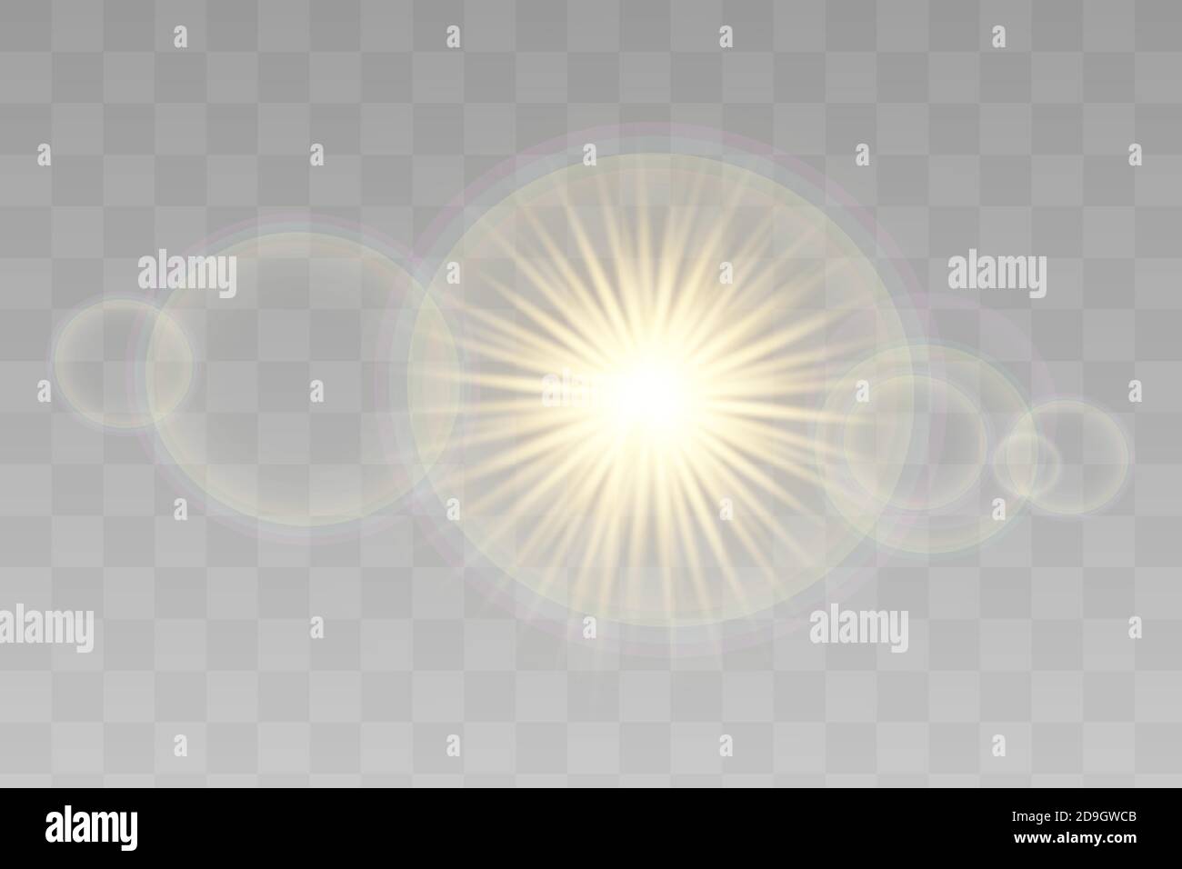 Yellow glowing light explodes Stock Vector Image & Art - Alamy