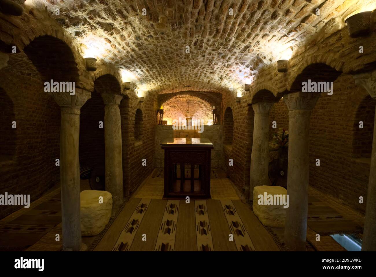 This crypt contains the remains of the original church where tradition ...