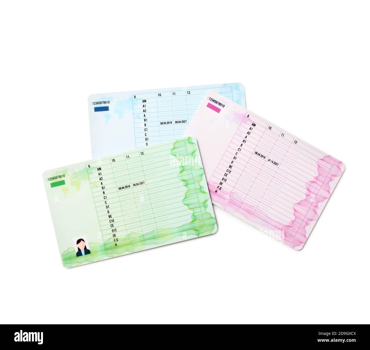 Driving licence paper hi-res stock photography and images - Alamy