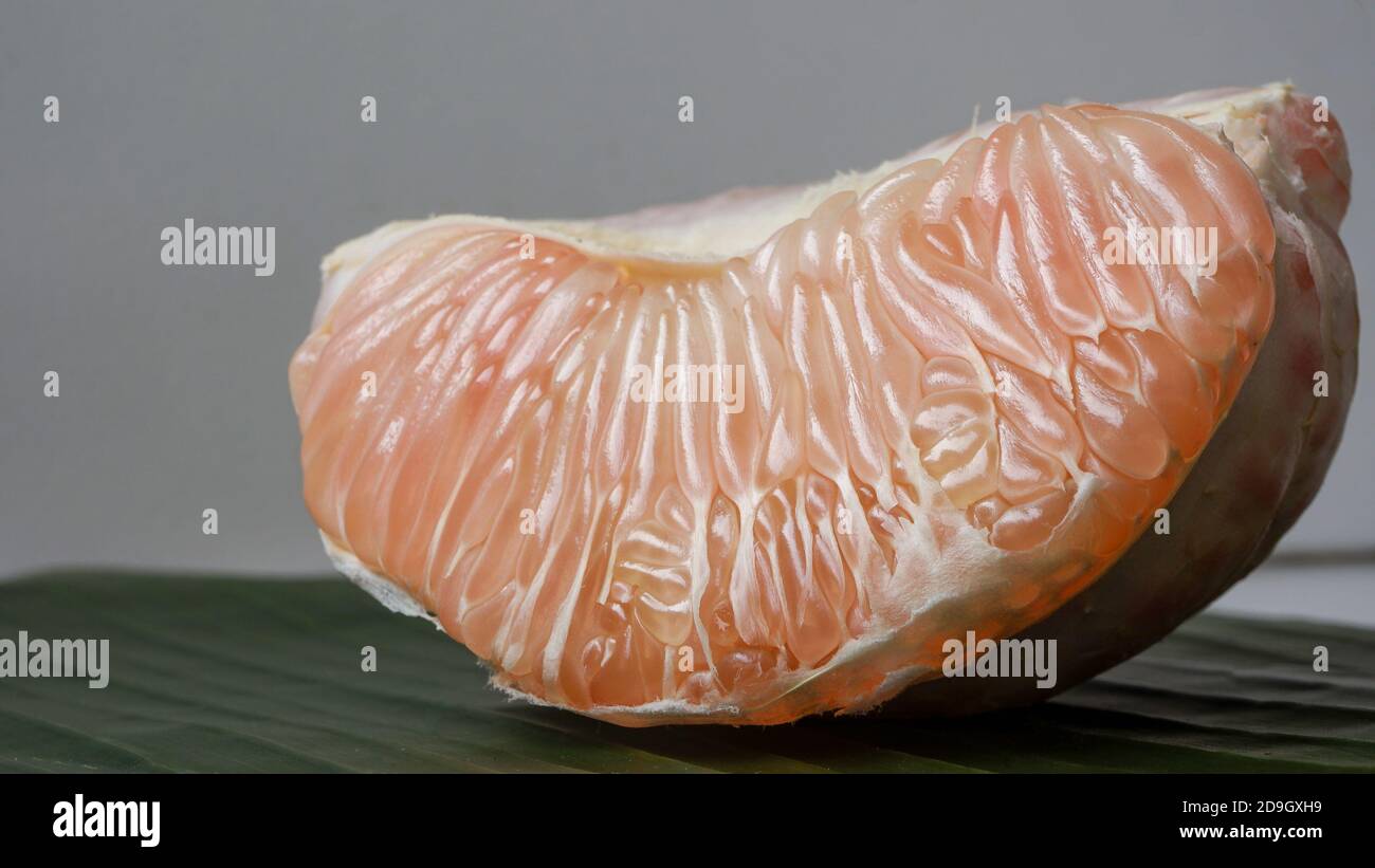 Close up of peeled grapefruit Stock Photo - Alamy