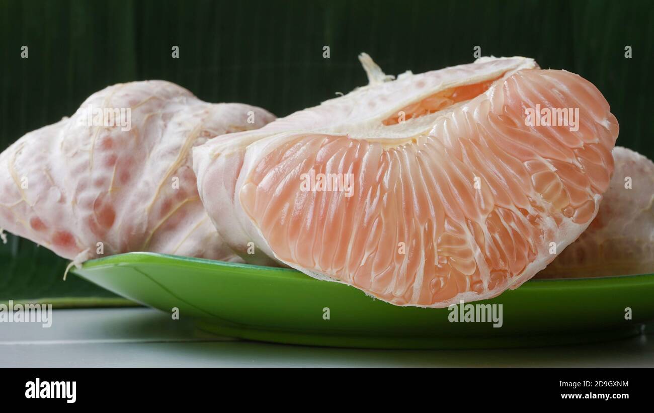 Close up of peeled grapefruit Stock Photo - Alamy