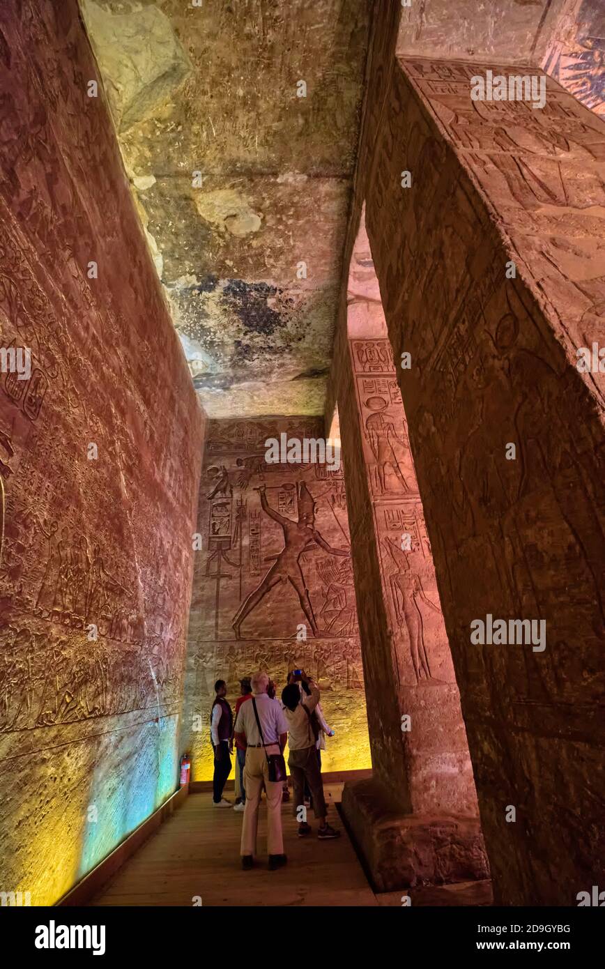 The inner part of the temple has the same triangular layout that most ...