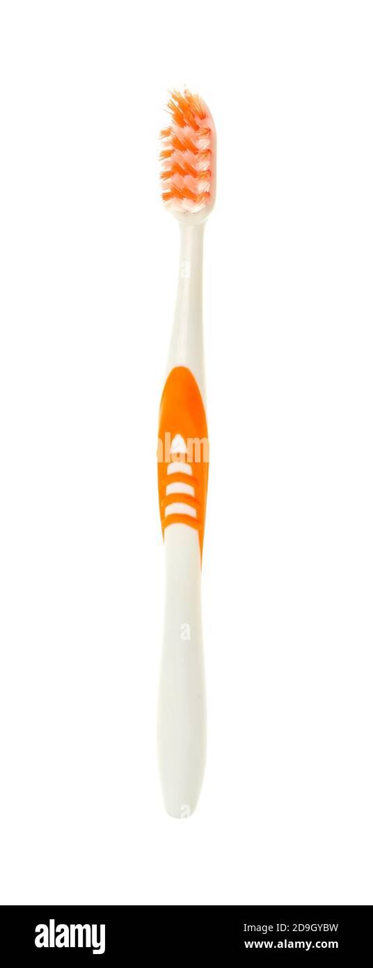 Tooth brush on white background Stock Photo - Alamy