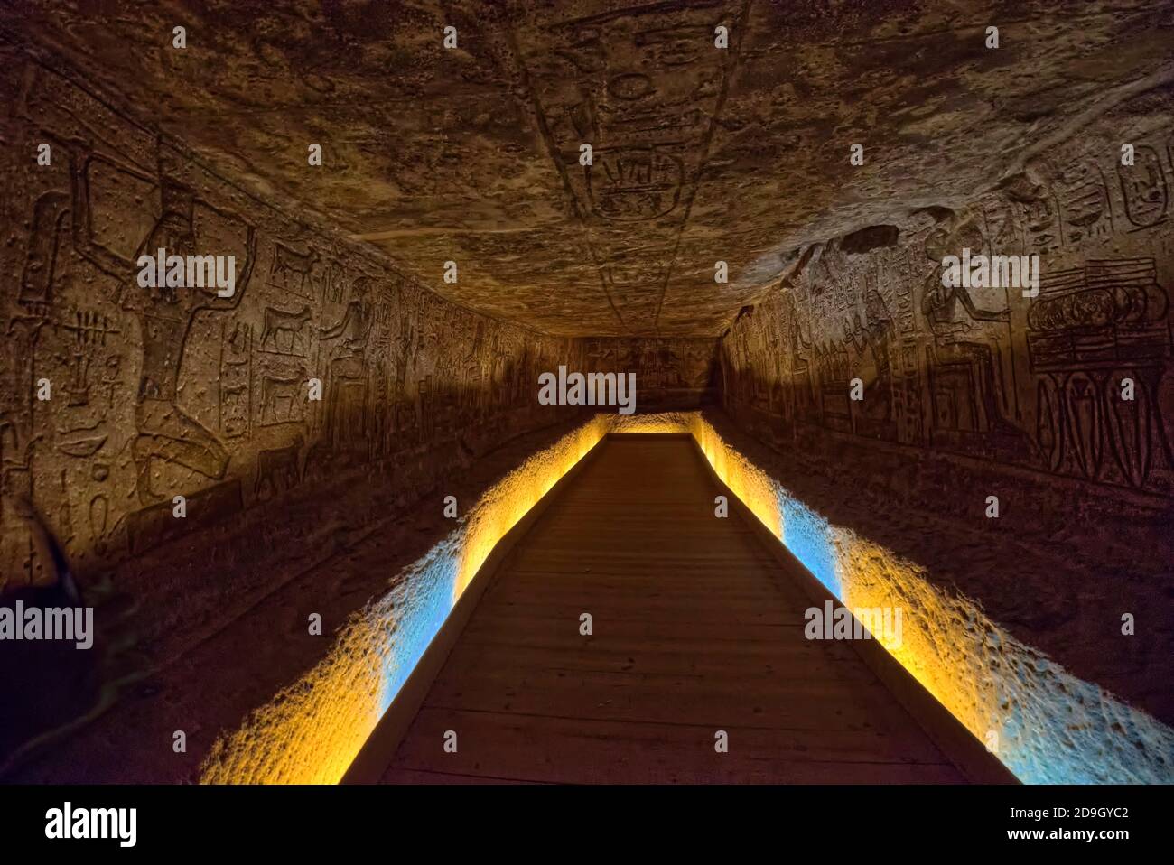 The inner part of the temple has the same triangular layout that most ...