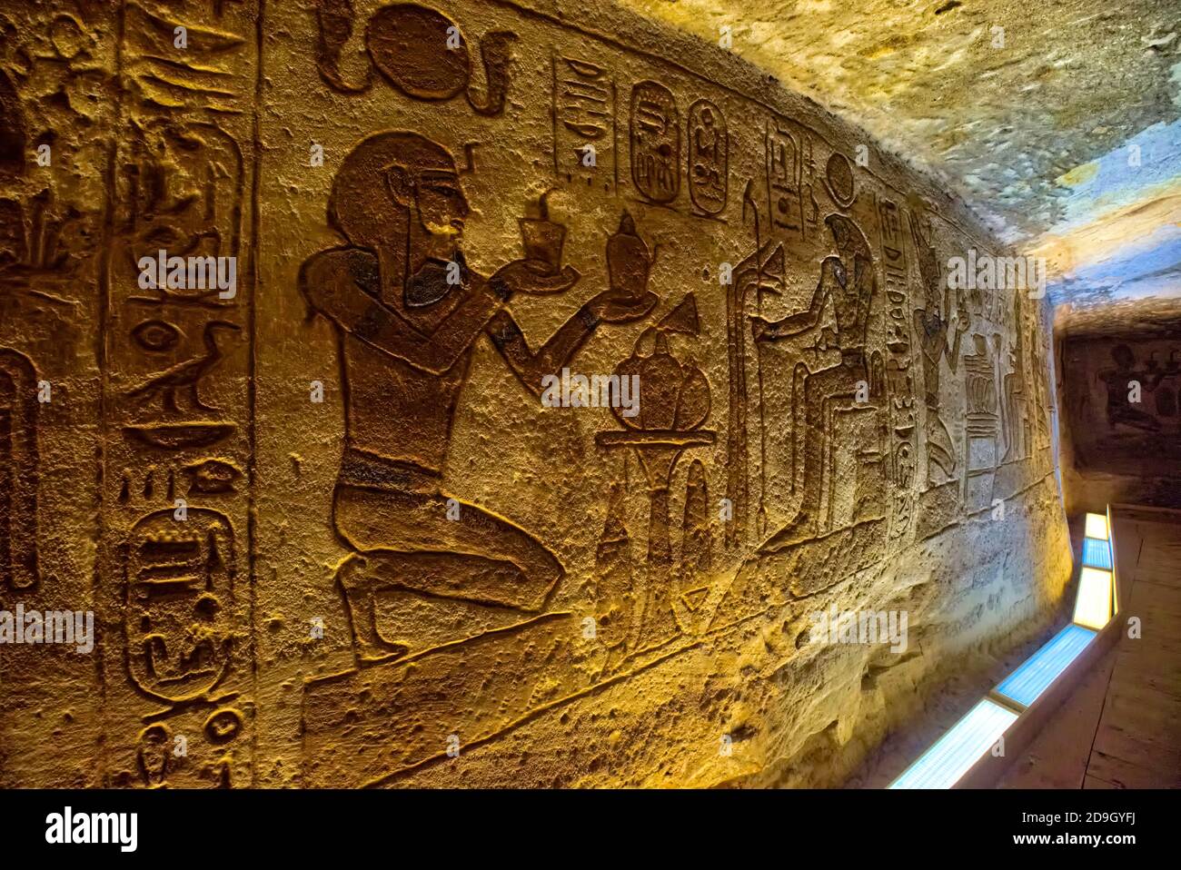 From the hypostyle hall, one enters the second pillared hall, which has ...