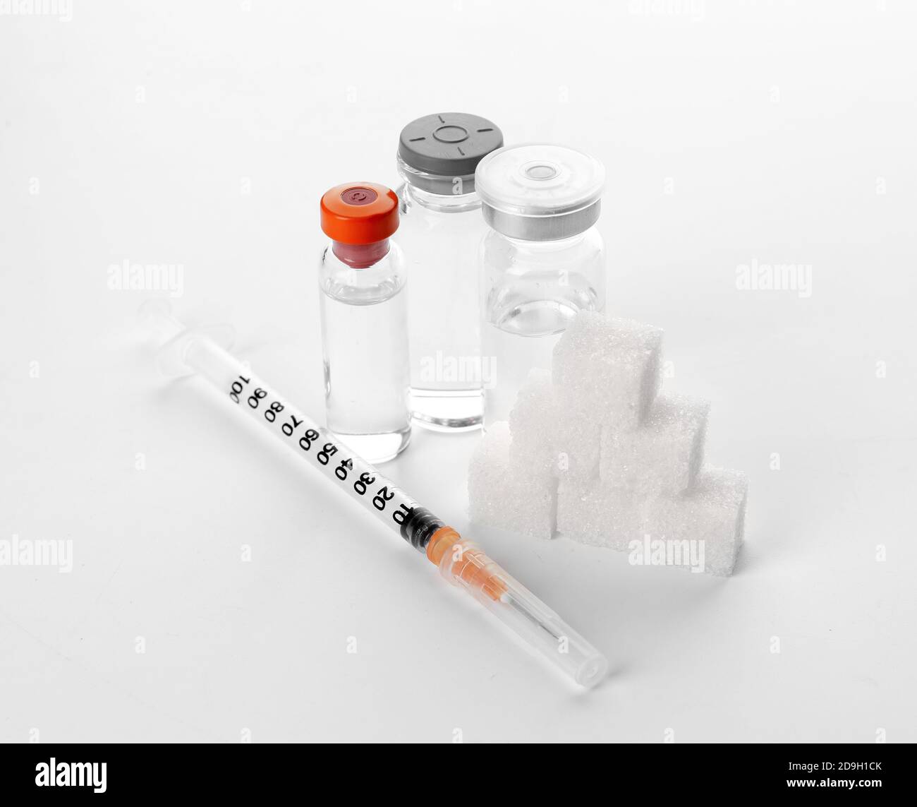 Insulin syringe set blood hi-res stock photography and images - Alamy