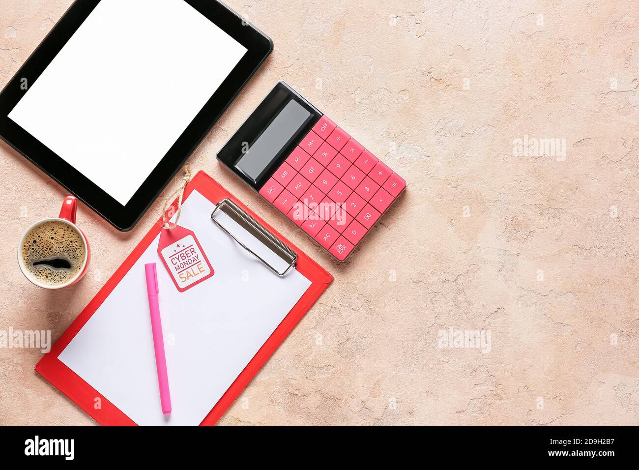 Tablet pc calculator clipboard hi-res stock photography and images - Alamy
