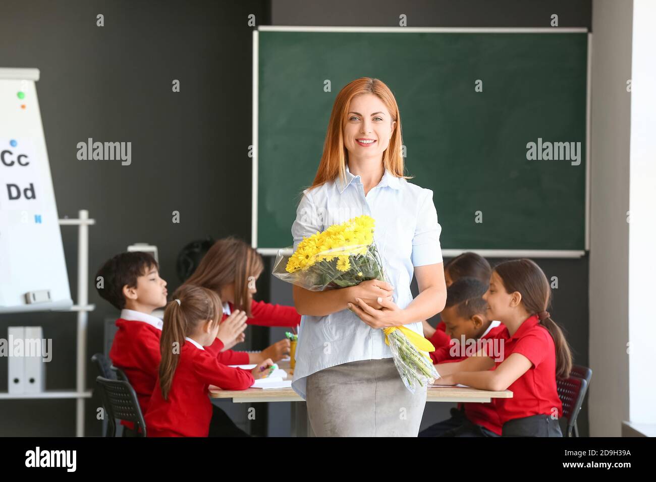 Bouquet flowers classroom hi-res stock photography and images - Alamy