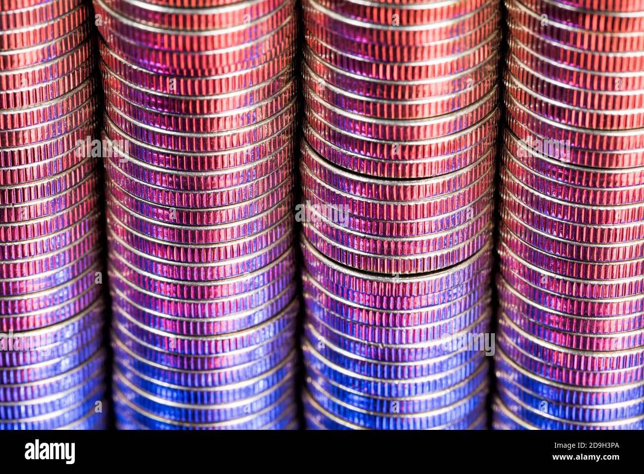 coins have damage , cash Stock Photo - Alamy