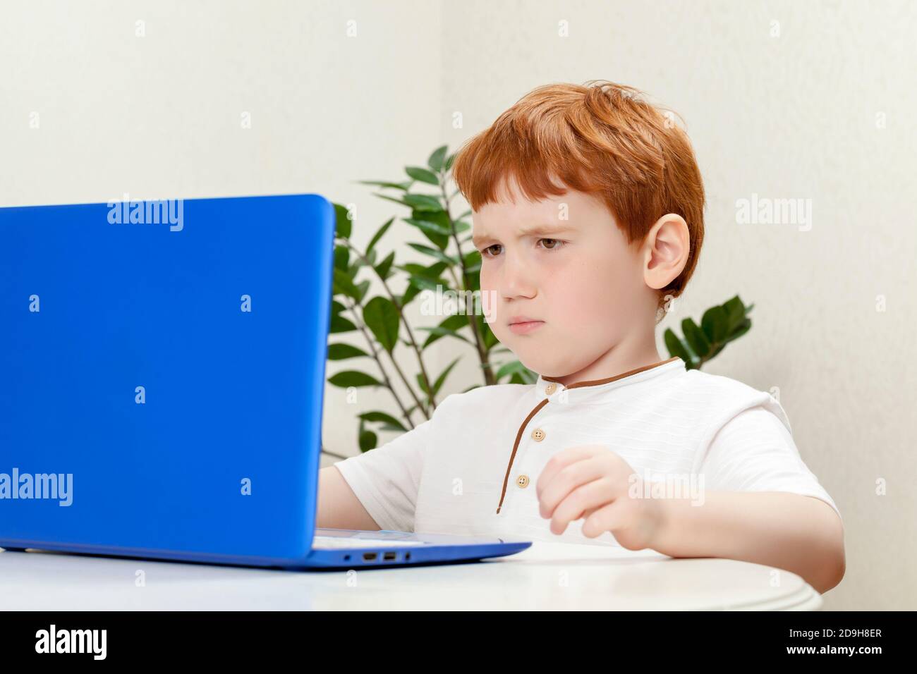 using computer technology in studies Stock Photo - Alamy