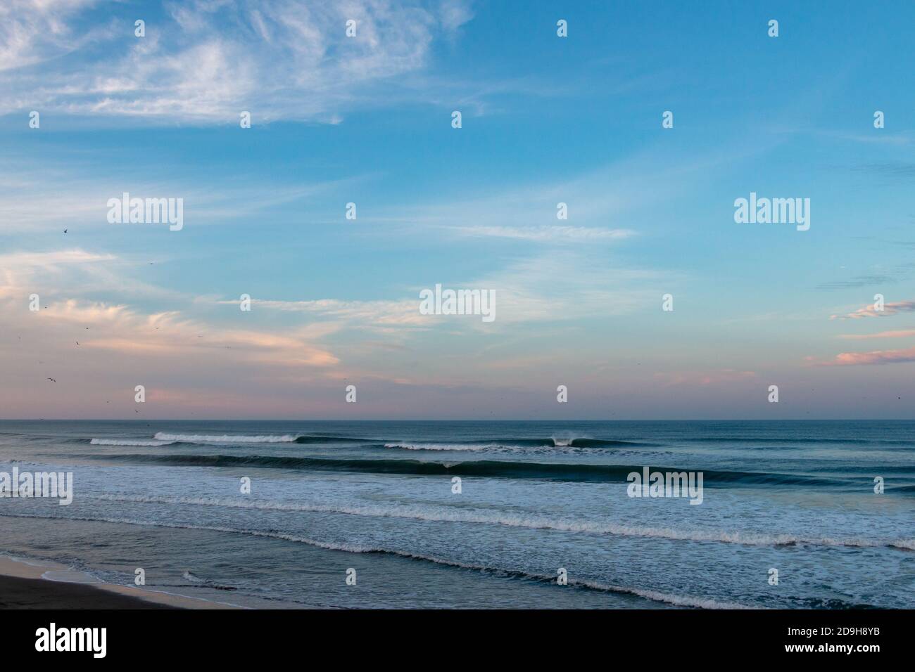 Big Waves Breaks in Northern California near San Francisco Stock Photo ...