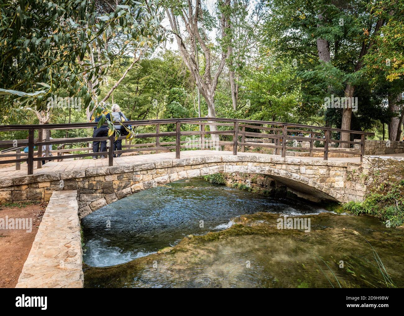 Stone bridge in Krka National Park, Croatia Stock Photo - Alamy