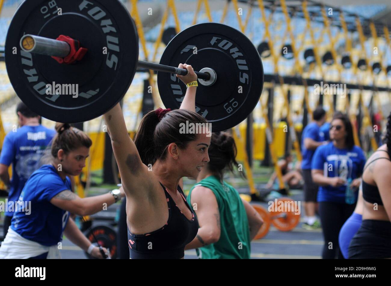 Rio de Janeiro, Brazil, June 17, 2018. Iron Wod Crossfit Championship ...