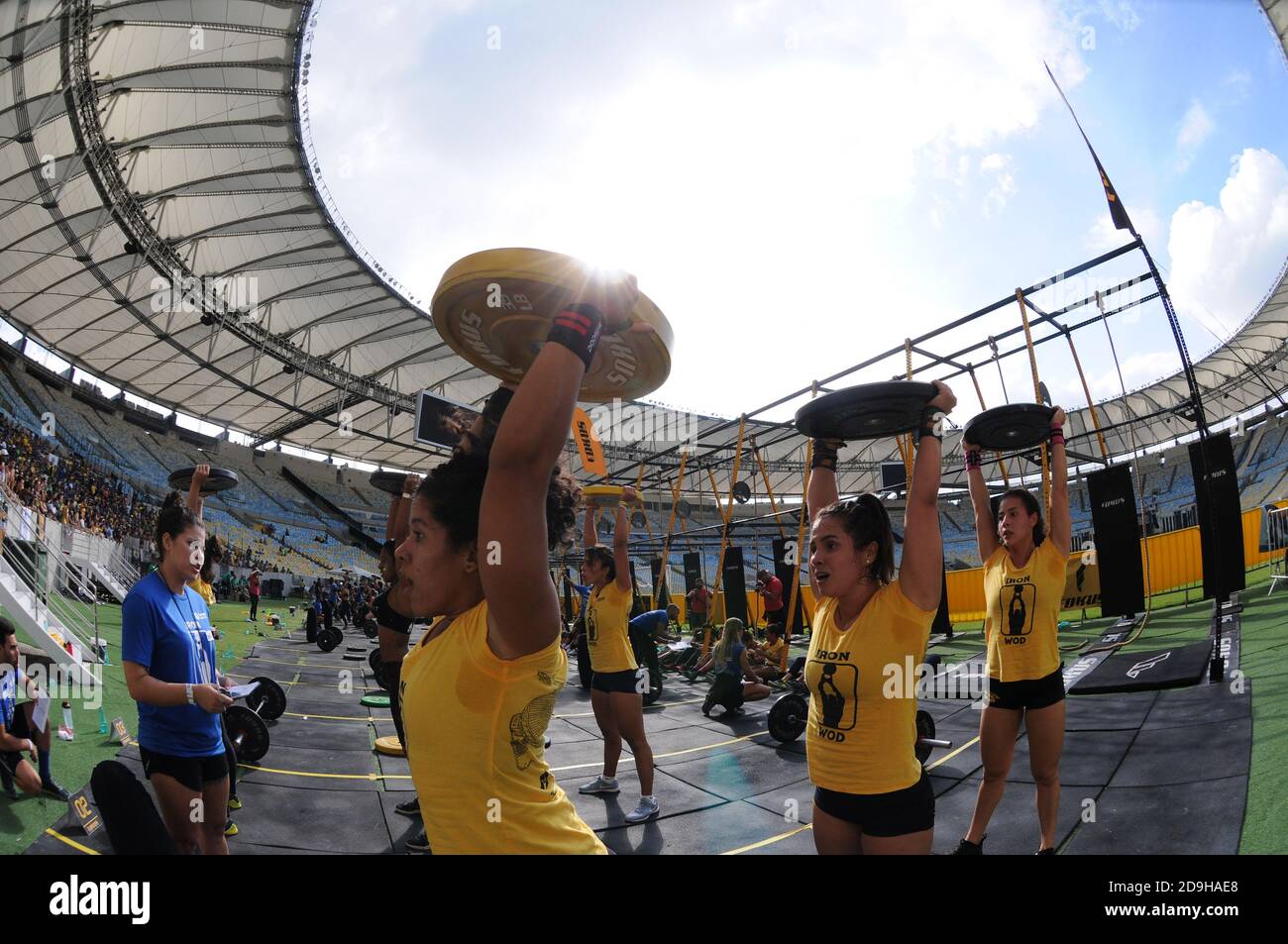 Rio de Janeiro, Brazil, June 17, 2018. Iron Wod Crossfit Championship ...