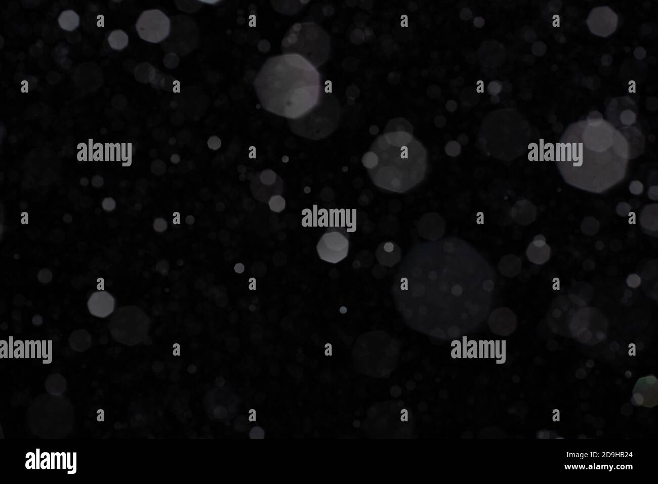 Snow Falling on Black Background Stock Photo - Alamy