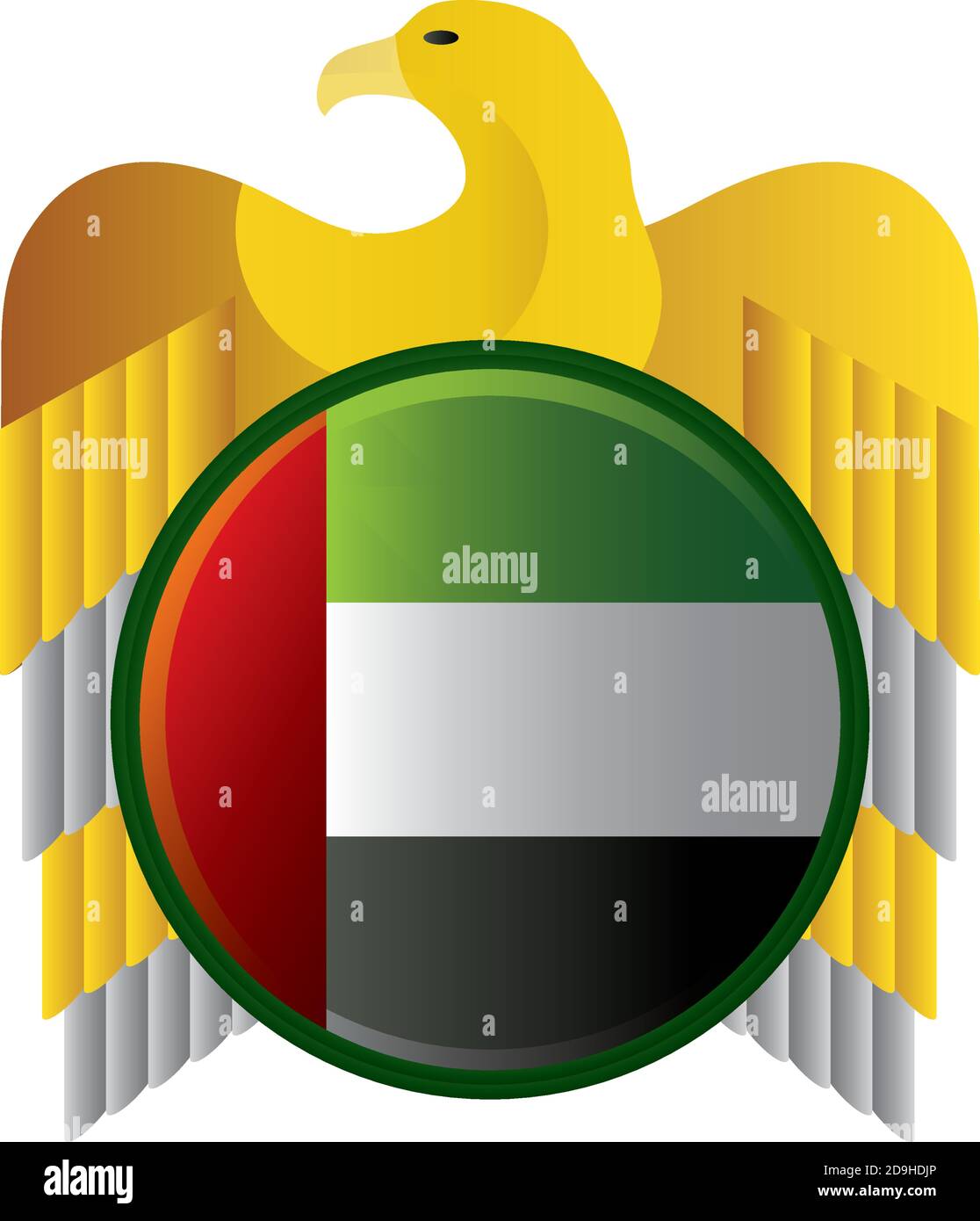 National bird of united arab emirates hi-res stock photography and ...