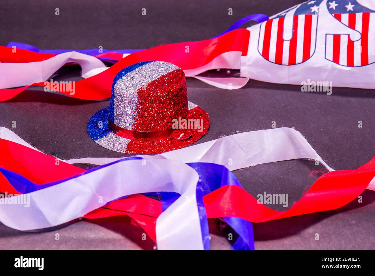 Black patriotic american top hat hi-res stock photography and images ...