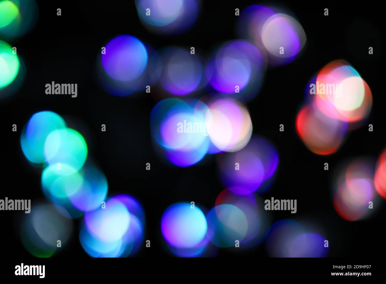 Dark abstract background with blurred lights Stock Photo - Alamy
