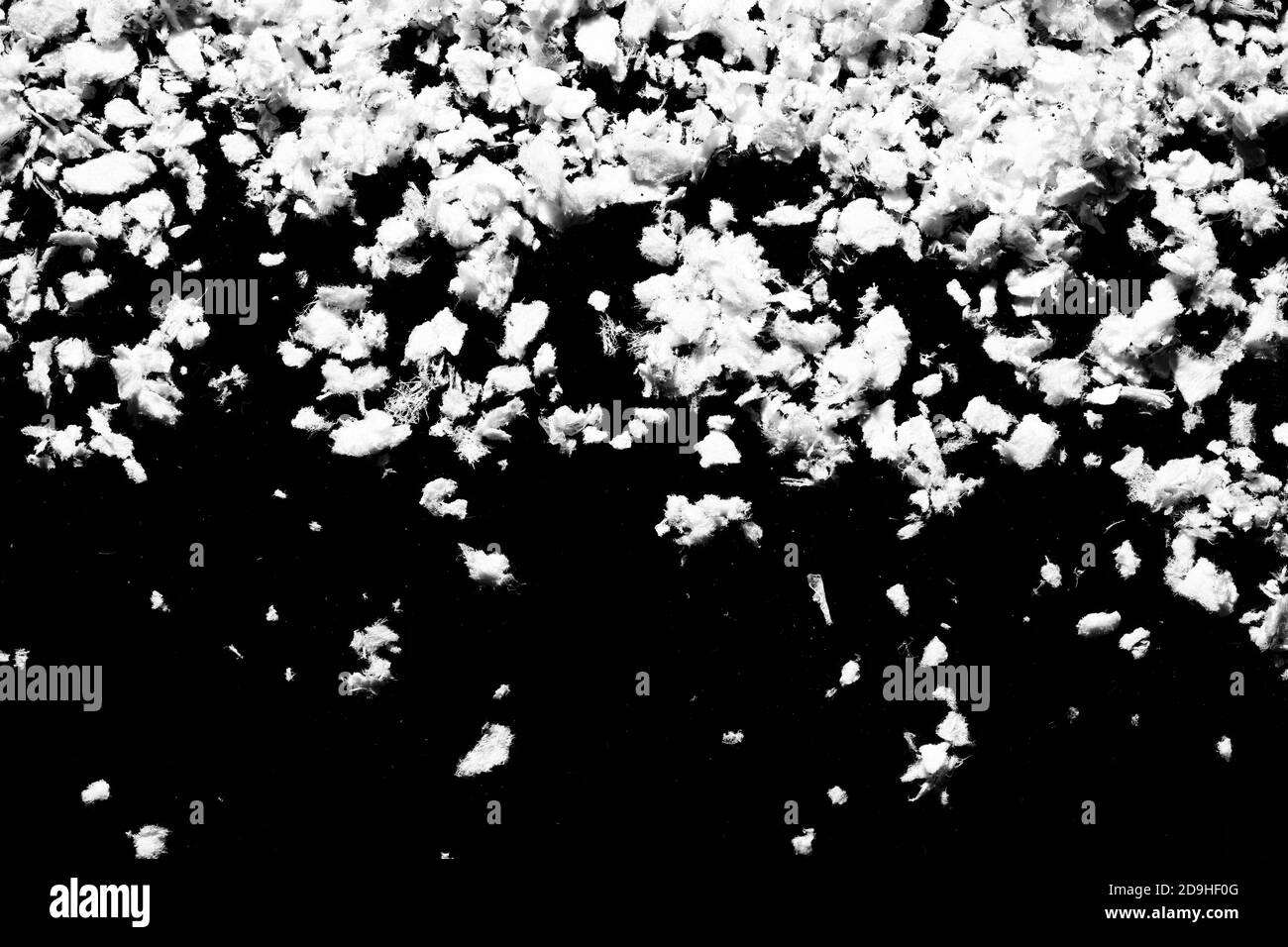 Falling snow background snowflakes Black and White Stock Photos ...