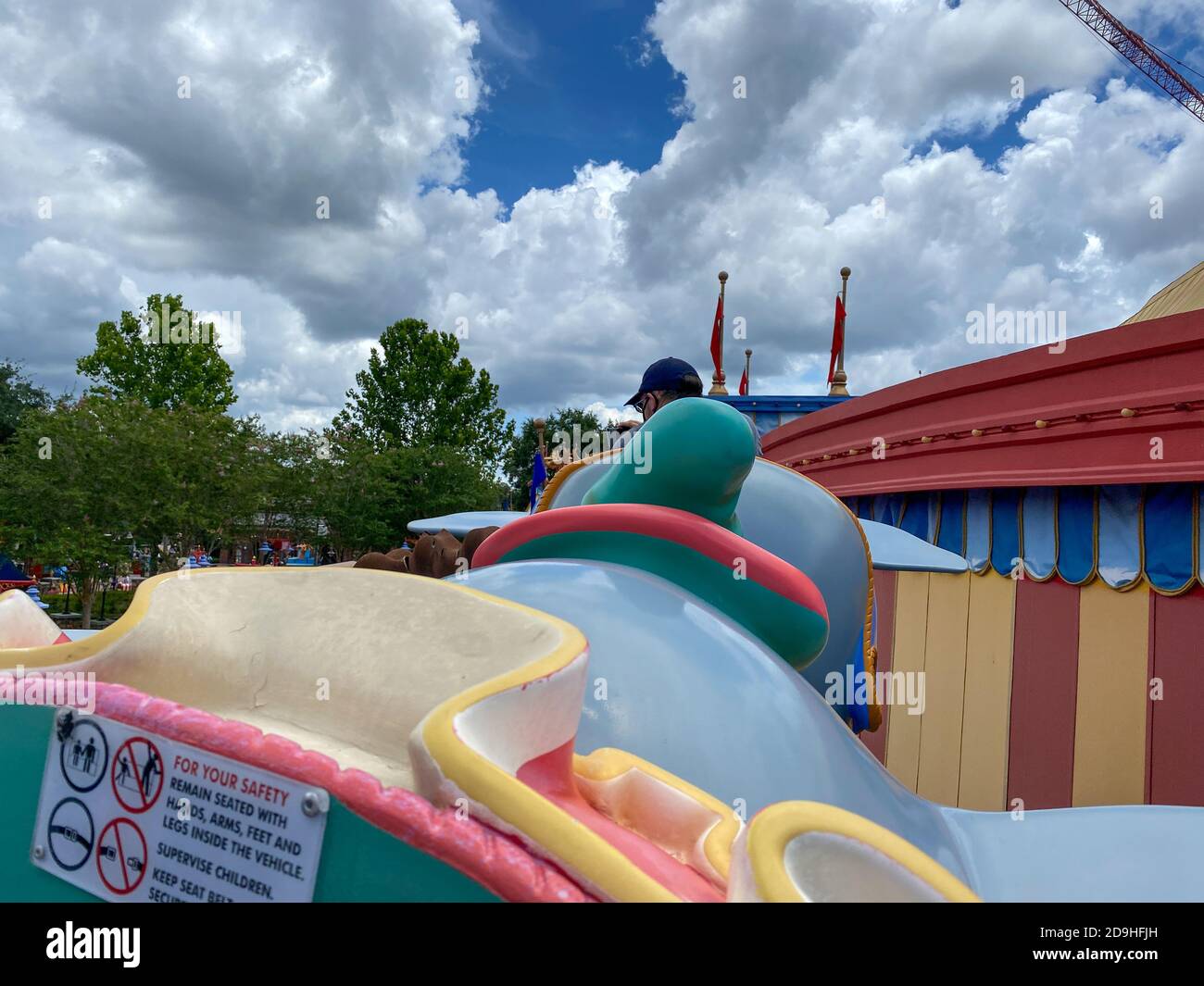 Orlando,FL/USA-7/25/20: The Fantasyland Dumbo the Flying Elephant ride ...