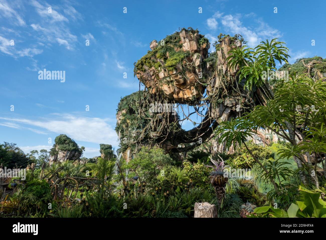 Orlando,FL/USA-7/18/20: The floating moutains in the Pandora area of ...