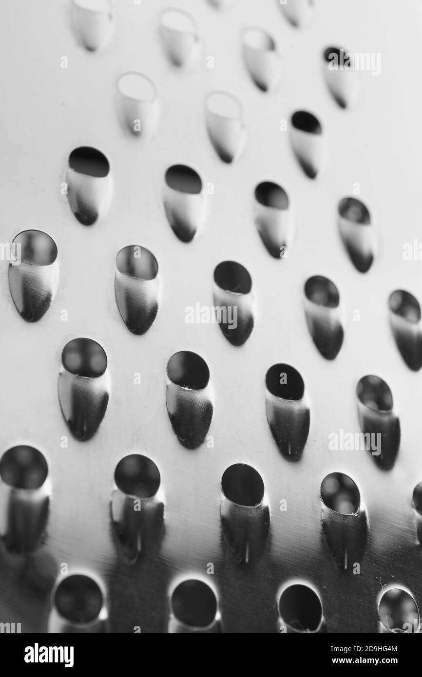 Grater texture metal hi-res stock photography and images - Alamy