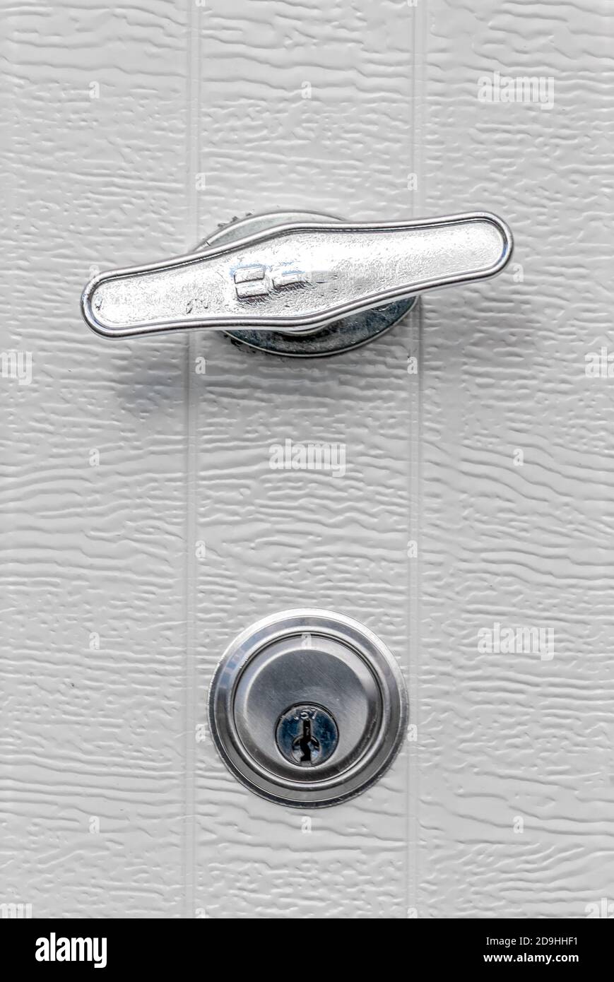 Handle silver car door hi-res stock photography and images - Alamy