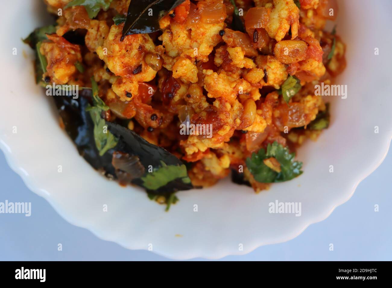 Paneer Bhurji or burji is a popular and delicious North Indian ...