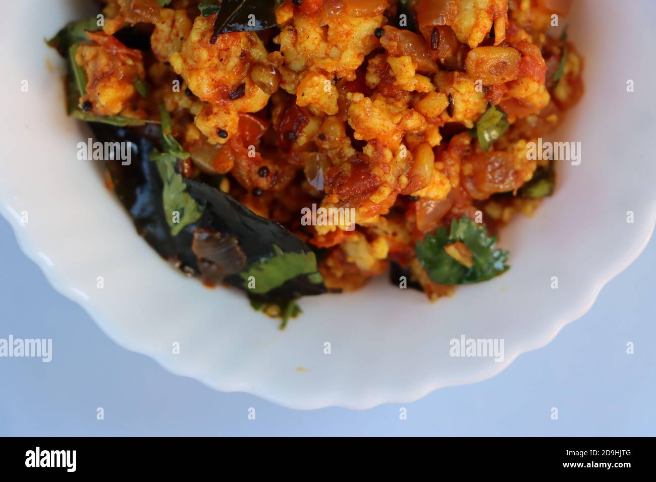 Paneer Bhurji or burji is a popular and delicious North Indian ...