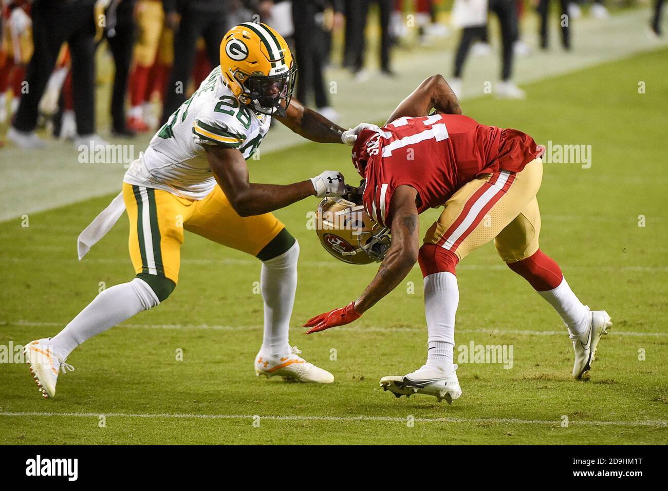 Santa Clara, CA, USA. 5th Nov, 2020. San Francisco 49ers wide receiver ...