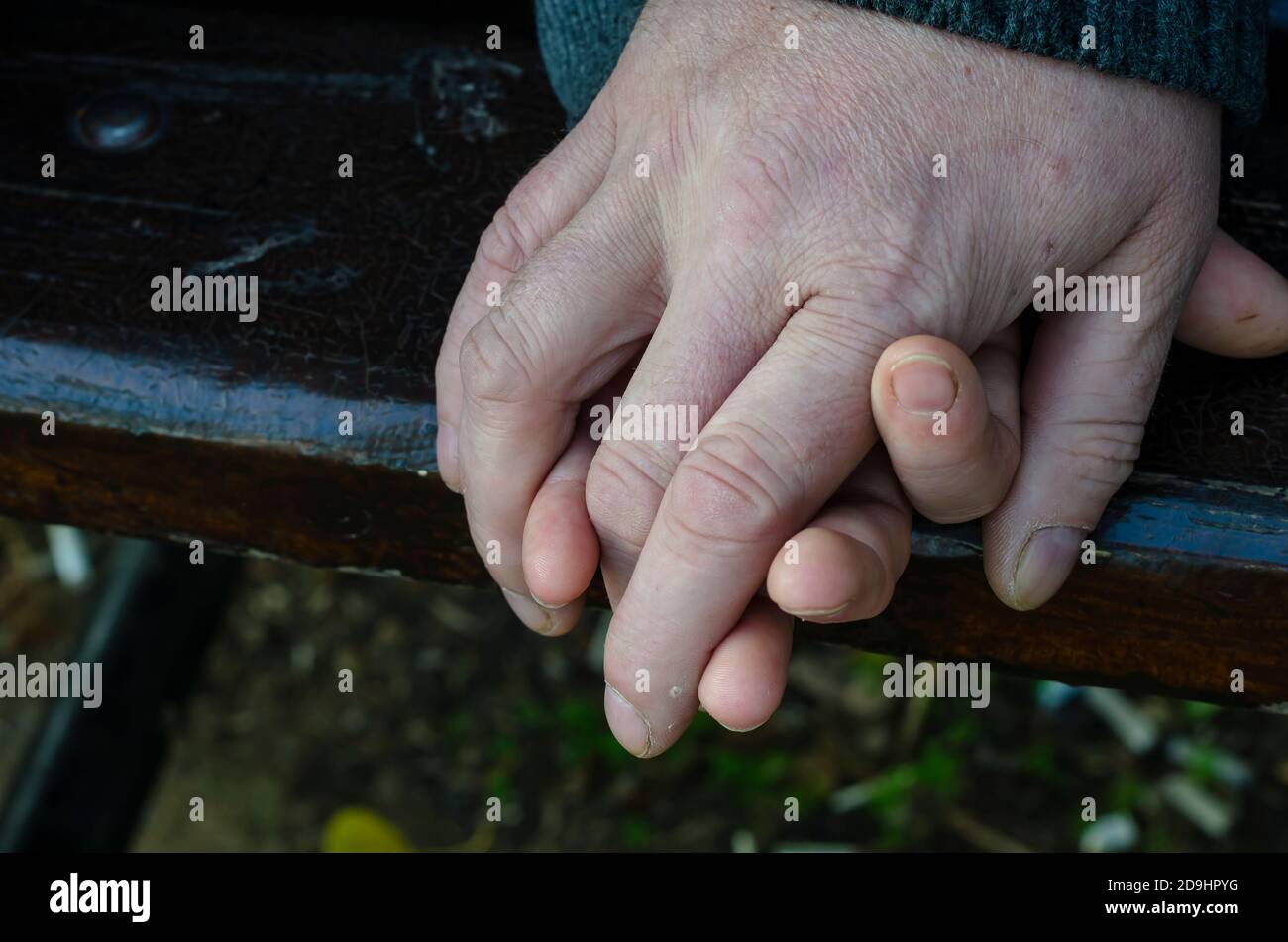 Concept of love, loyalty, caring, tenderness, protection. Touching the ...