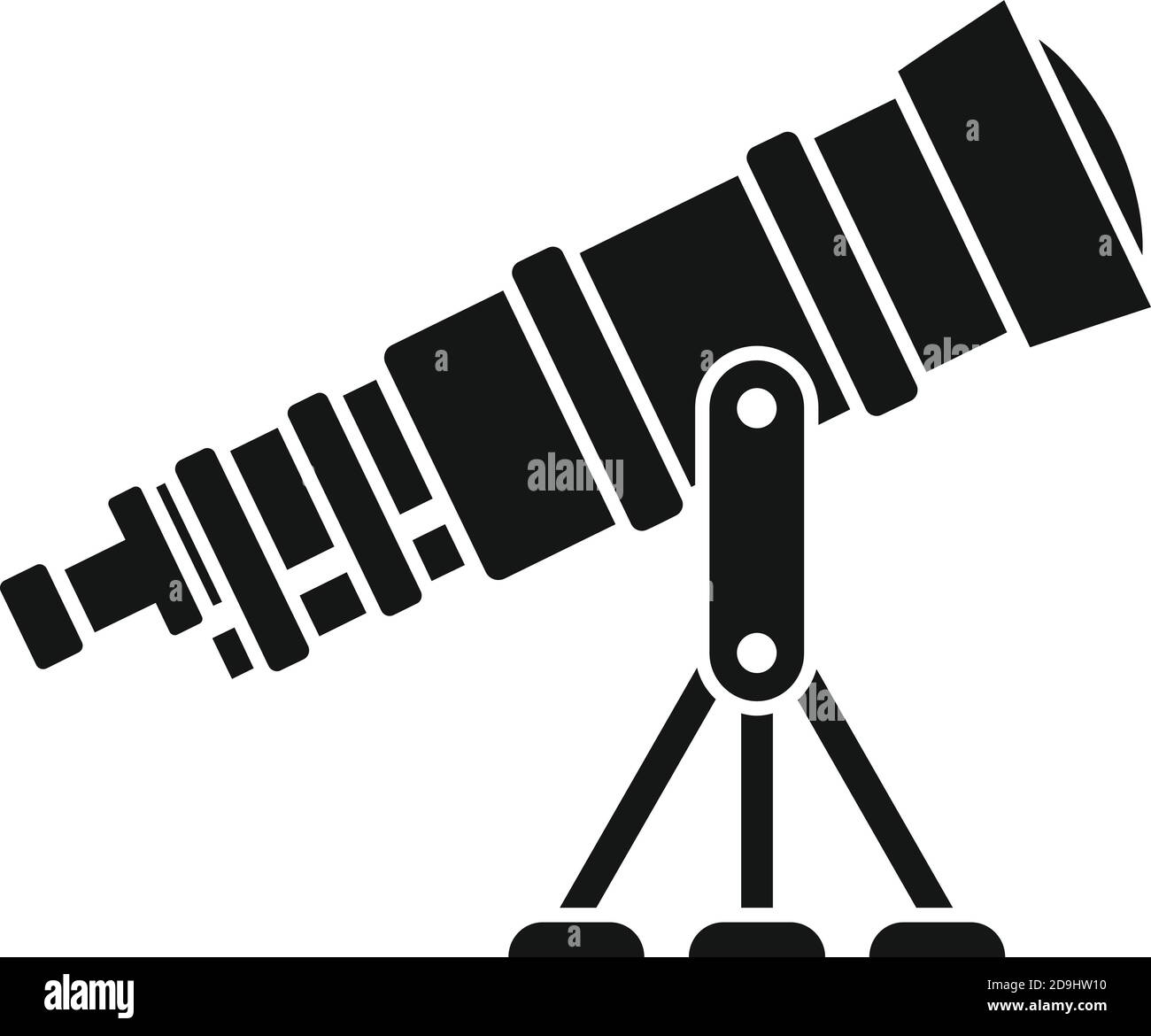 Observatory man telescope Stock Vector Images - Alamy