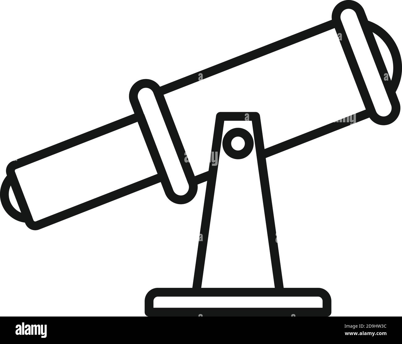 Astronomy telescope icon, outline style Stock Vector Image & Art - Alamy