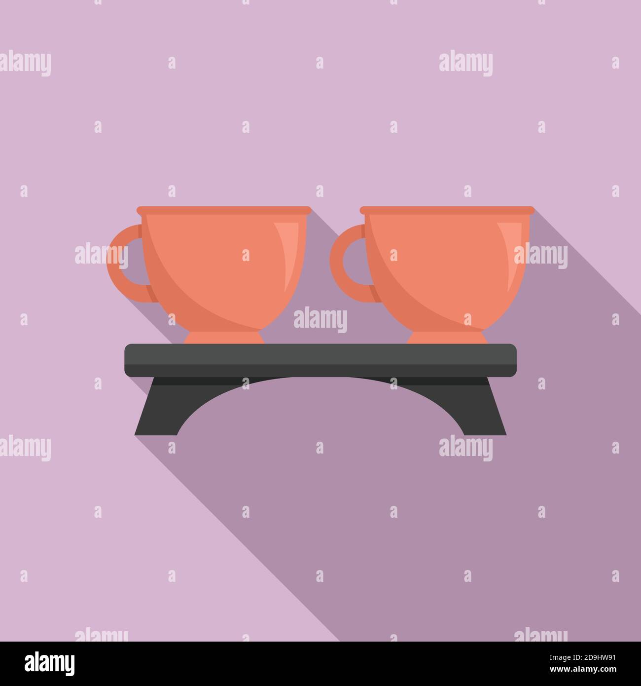 Chinese tea cups Stock Vector Images - Alamy