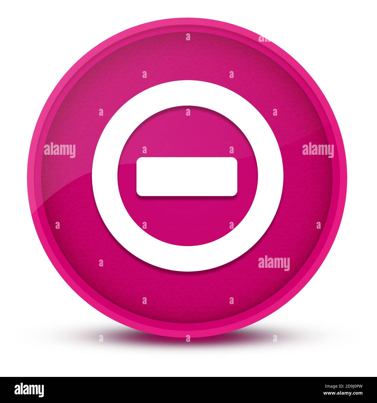 ERROR luxurious glossy pink round button abstract illustration Stock ...