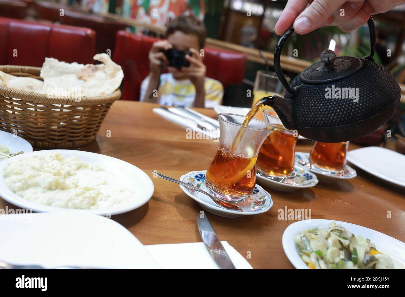 Turkish boy table hi-res stock photography and images - Alamy