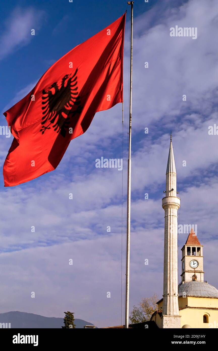 Skanderbeg Square, Tirana, Albania Stock Photo - Alamy