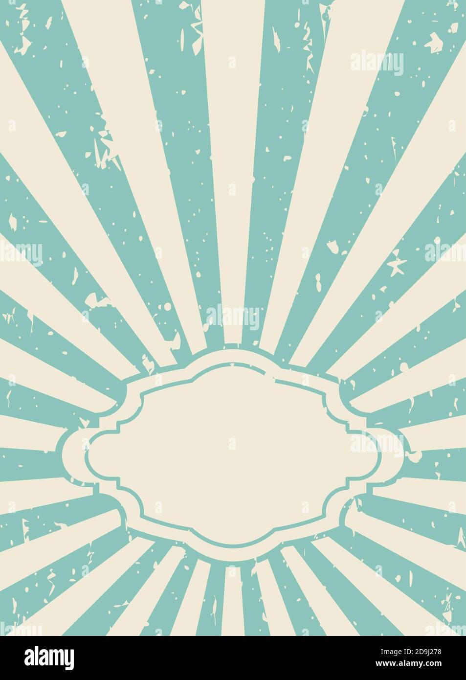 Sunlight retro faded grunge background with vintage frame for text ...