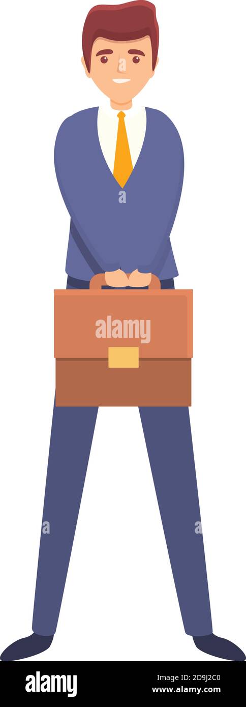 Successful businessman icon. Cartoon of successful businessman vector ...